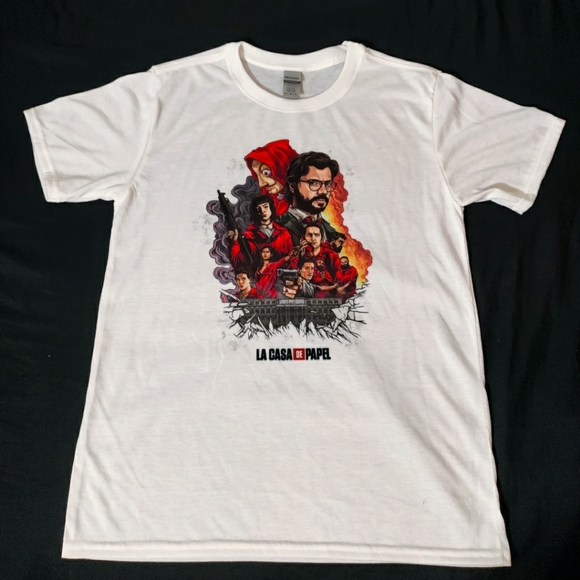 Shirts | Custom Money Heist Tshirt | Poshmark